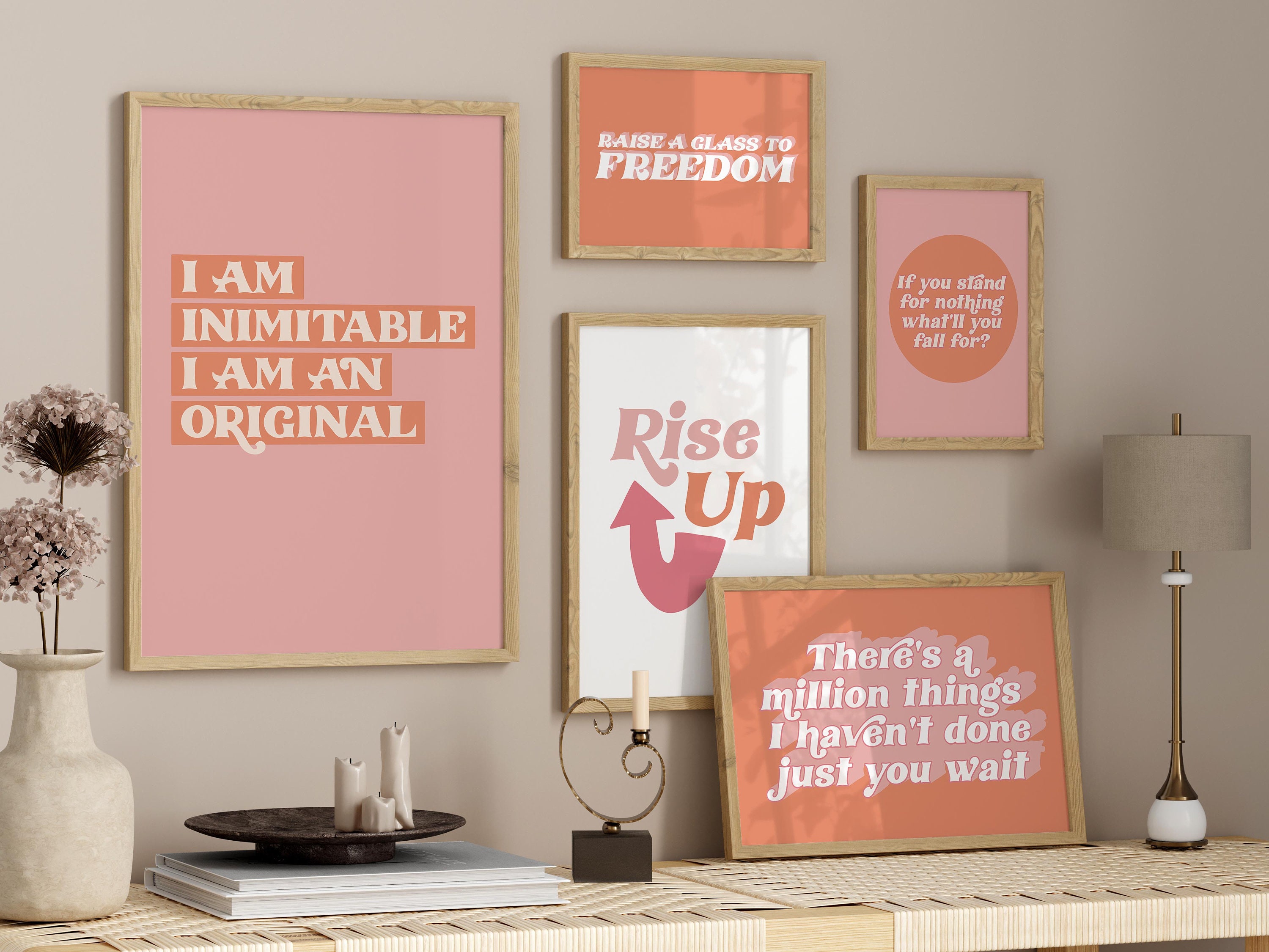 I Am Inimitable I Am an Original Hamilton Digital Art Print - Etsy