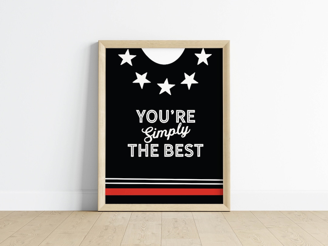 Simply the Best David Rose Digital Art Print - Etsy