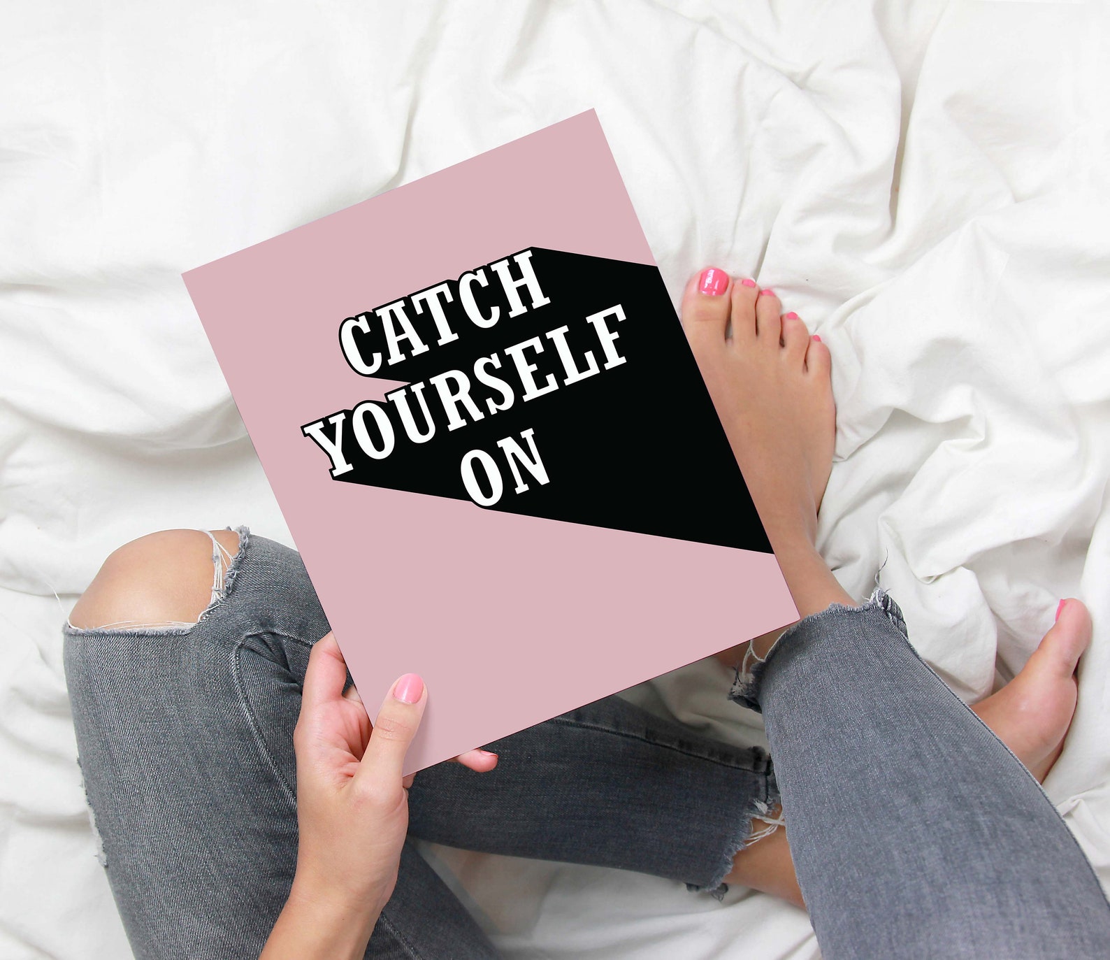 Catch Yourself on Digital Art Print - Etsy