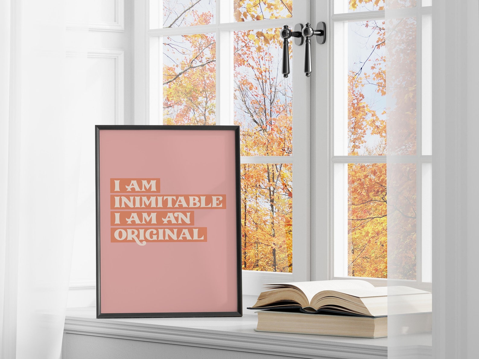 I Am Inimitable I Am an Original Hamilton Digital Art Print - Etsy