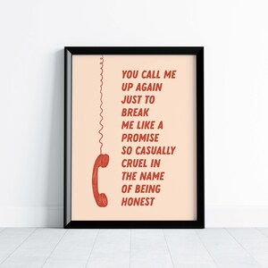 All Too Well Promise Taylor Swift Digital Art Print - Etsy