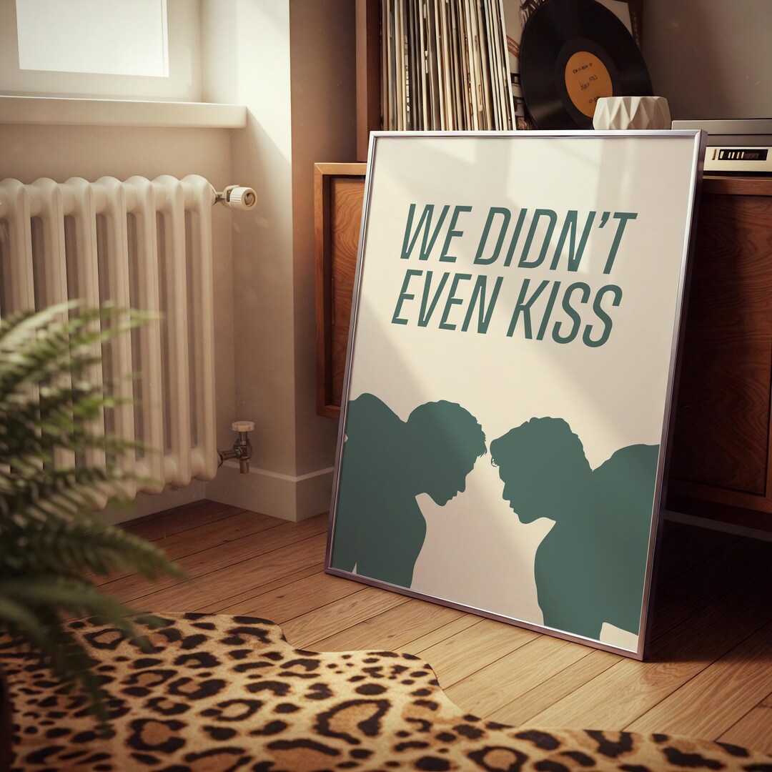 Heated Rivalry We Didn't Even Kiss Digital Art Print Poster Printable ...