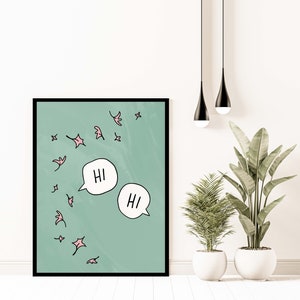 Hi Hi Charlie and Nick Digital Art Print - Etsy