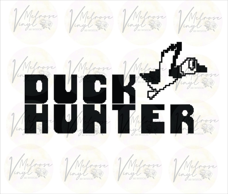 Duck Hunter Nintendo Vinyl Decal Sticker Retro Video Game - Etsy