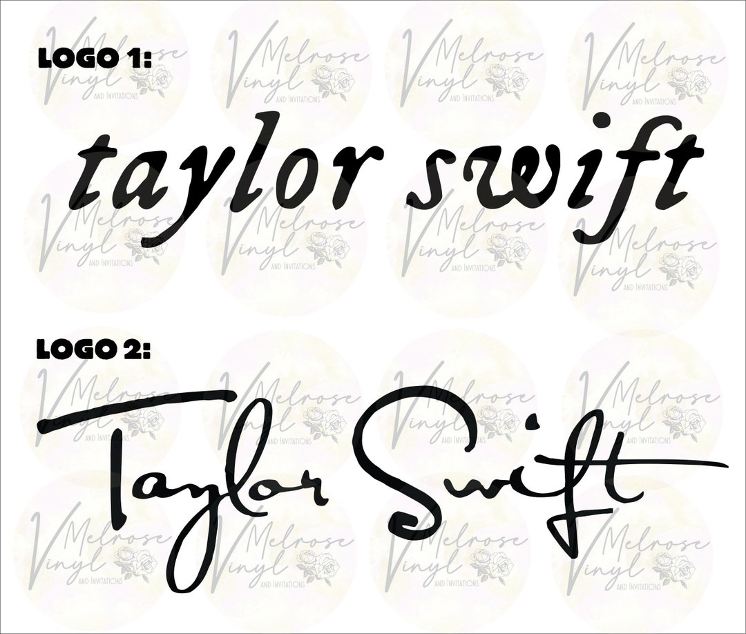 Taylor Swift Logo - Vinyl Decal Sticker - Choose Your Version! - Music ...