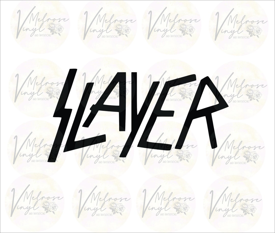 Slayer - Vinyl Decal Sticker - Metal - Various Colors and Sizes - Etsy