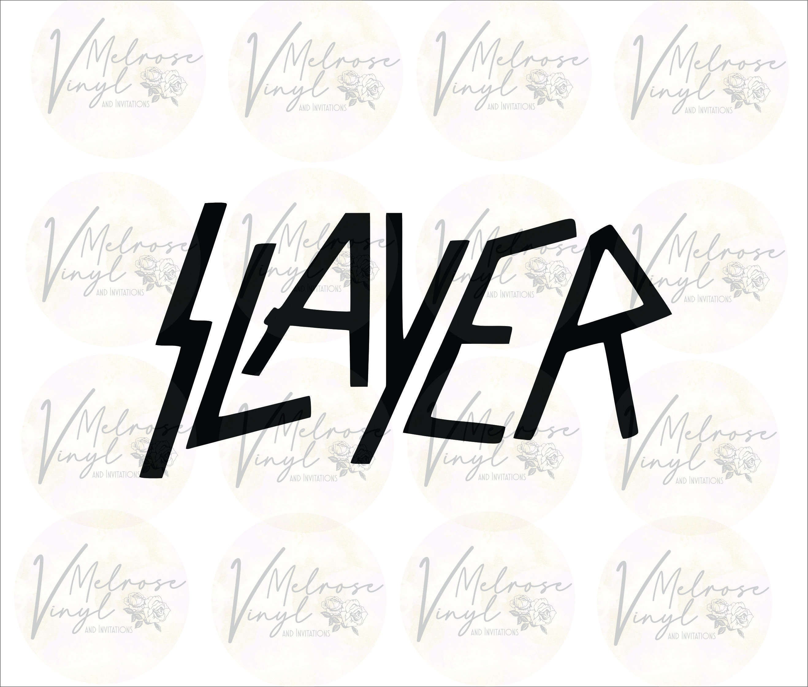 Slayer Vinyl Decal Sticker Metal Various Colors and - Etsy