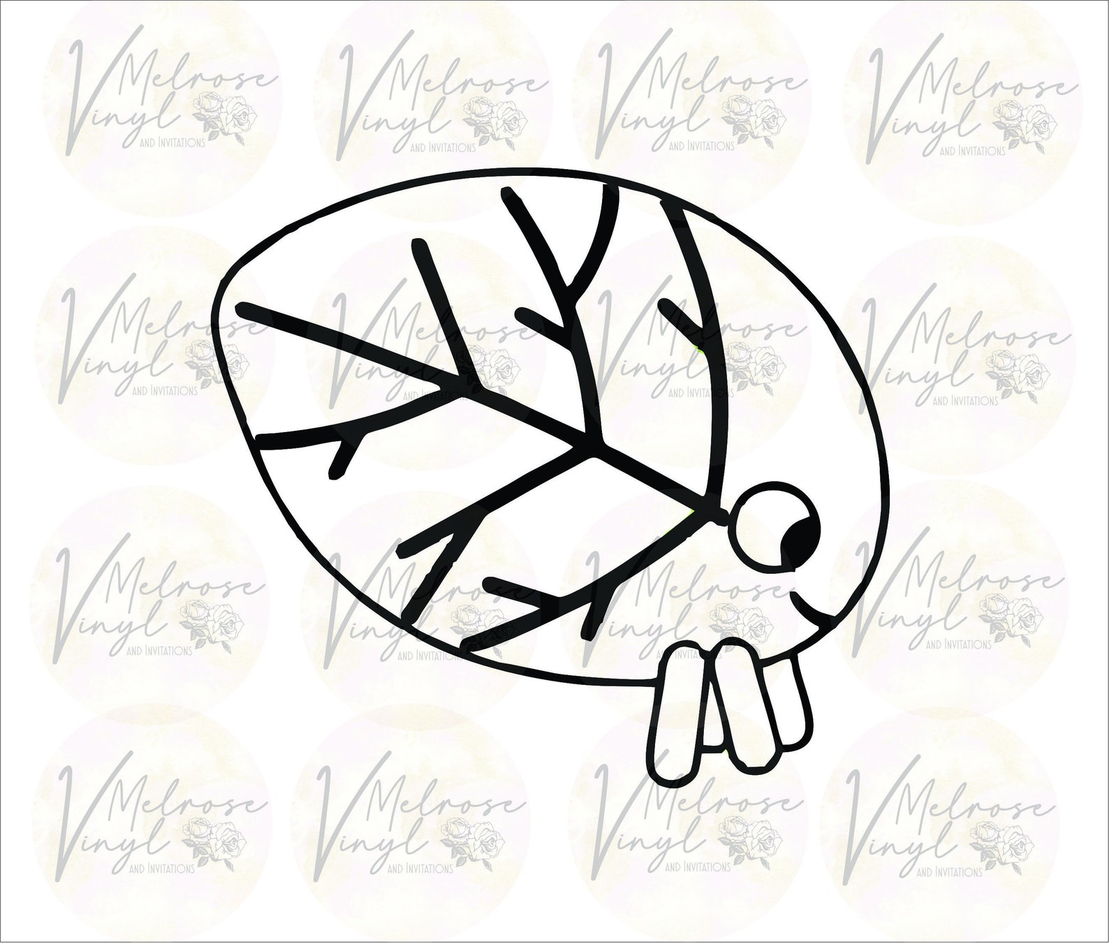 Walking Leaf Vinyl Decal Sticker Bluey TV Show Various Colors and Sizes ...