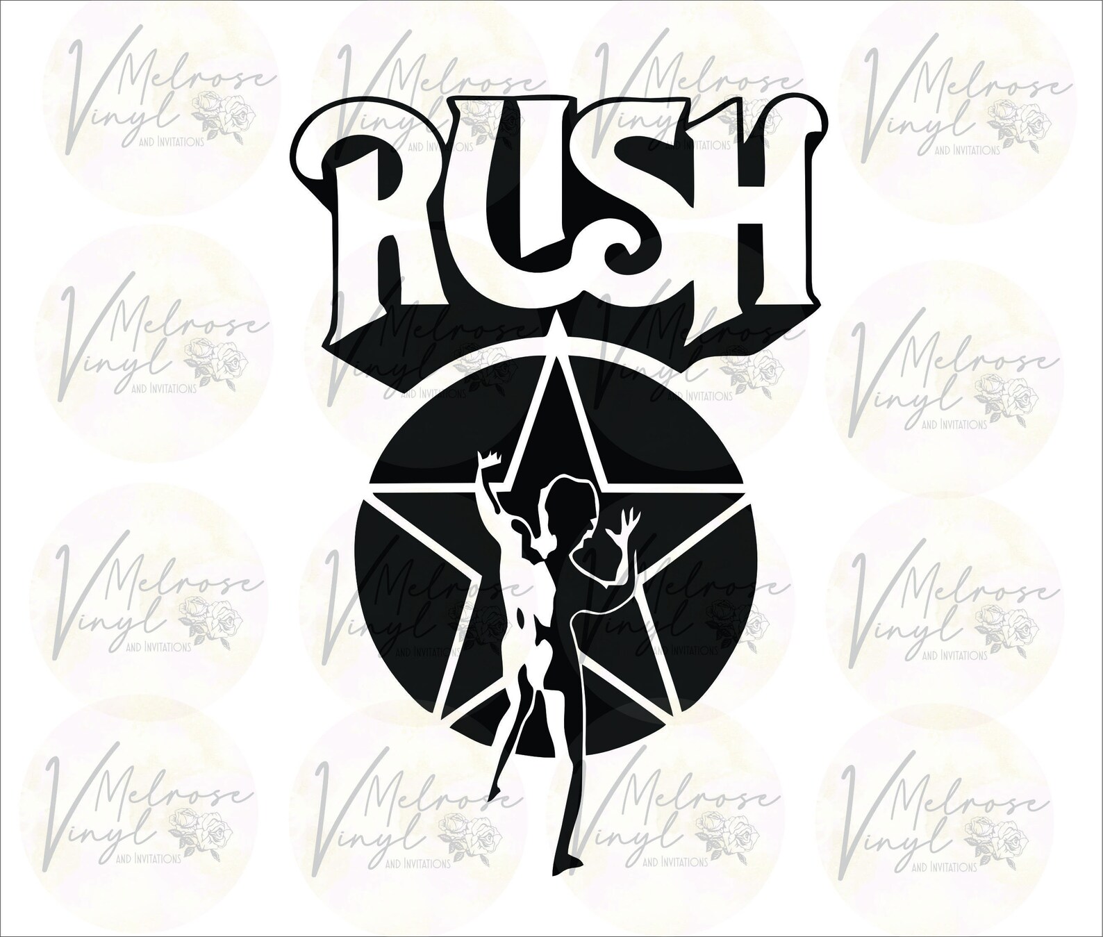 Rush Band Logo Vinyl Decal Sticker Hard Rock Various - Etsy