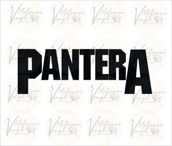 Pantera Vinyl Decal Sticker Rock & Roll Hard Rock - Etsy