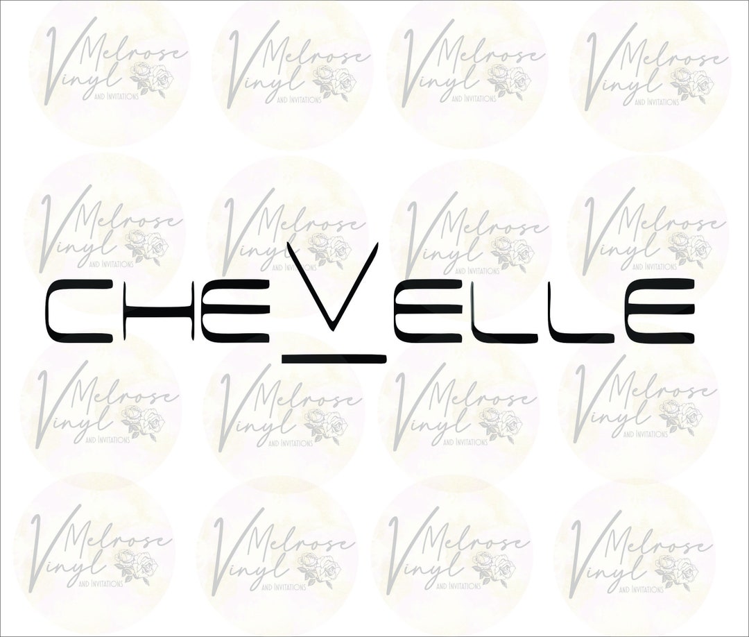 Chevelle Band Logo - Vinyl Decal Sticker - Rock Music - Various Colors ...