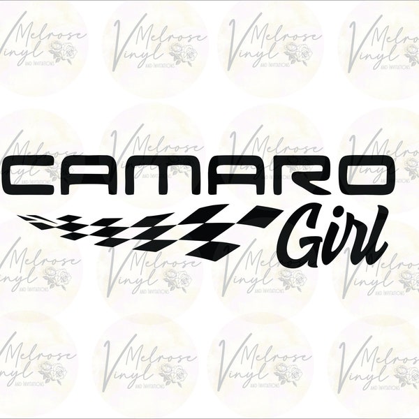 Chevy Girl Decal - Etsy