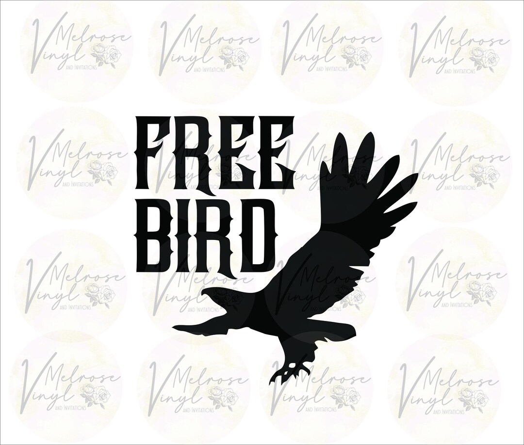 Free Bird Vinyl Decal Sticker - Lynyrd Skynyrd Southern Rock - Etsy