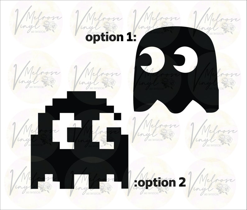 Pacman Ghosts Vinyl Decal Sticker Pacman Video Game Various Colors and ...