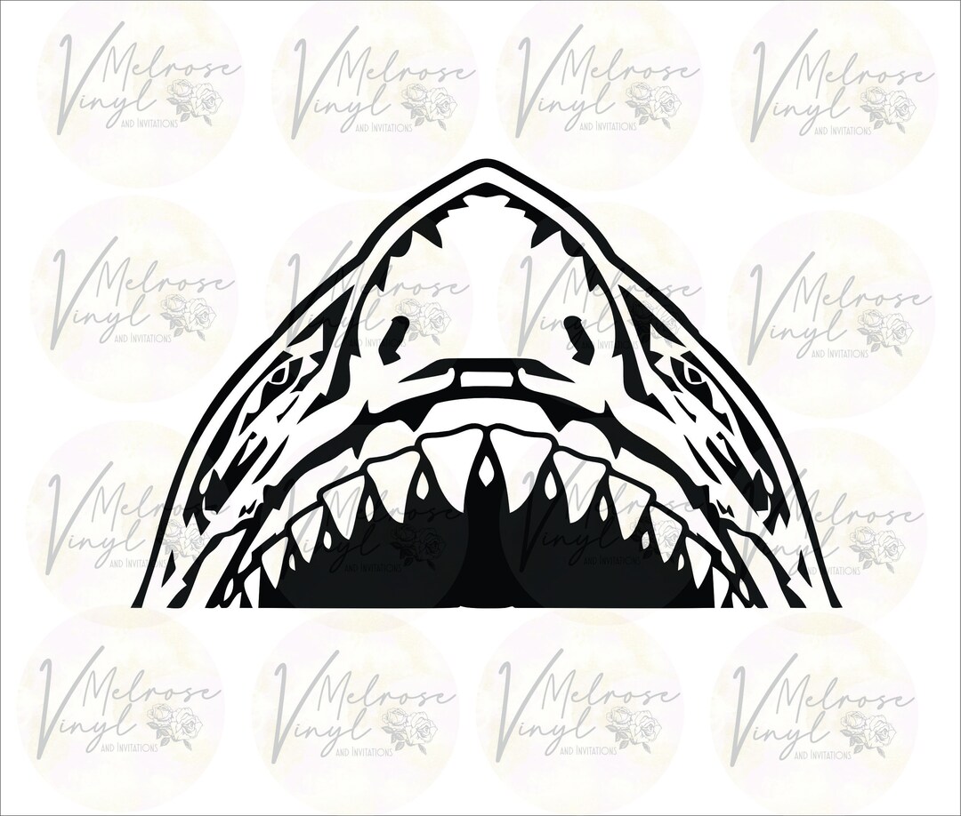 SHARK - Vinyl Decal Sticker - Various Colors and Sizes - Etsy