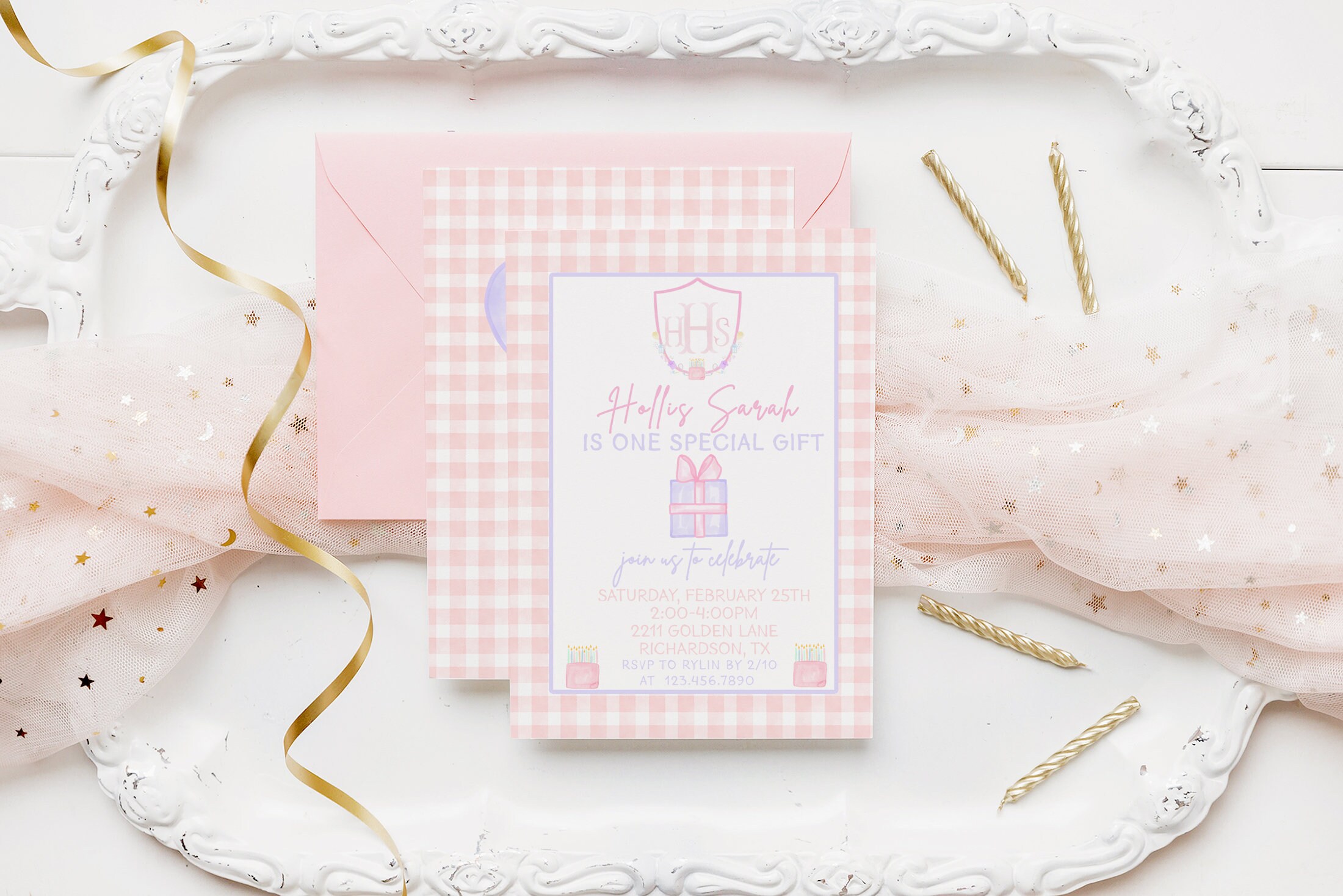 Everyday is a Gift Birthday Invitations - EDIAG- One Special Gift ...