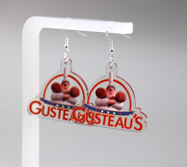 Pixar's Ratatouille "gusteau's Sign" Inspired Earrings - Etsy