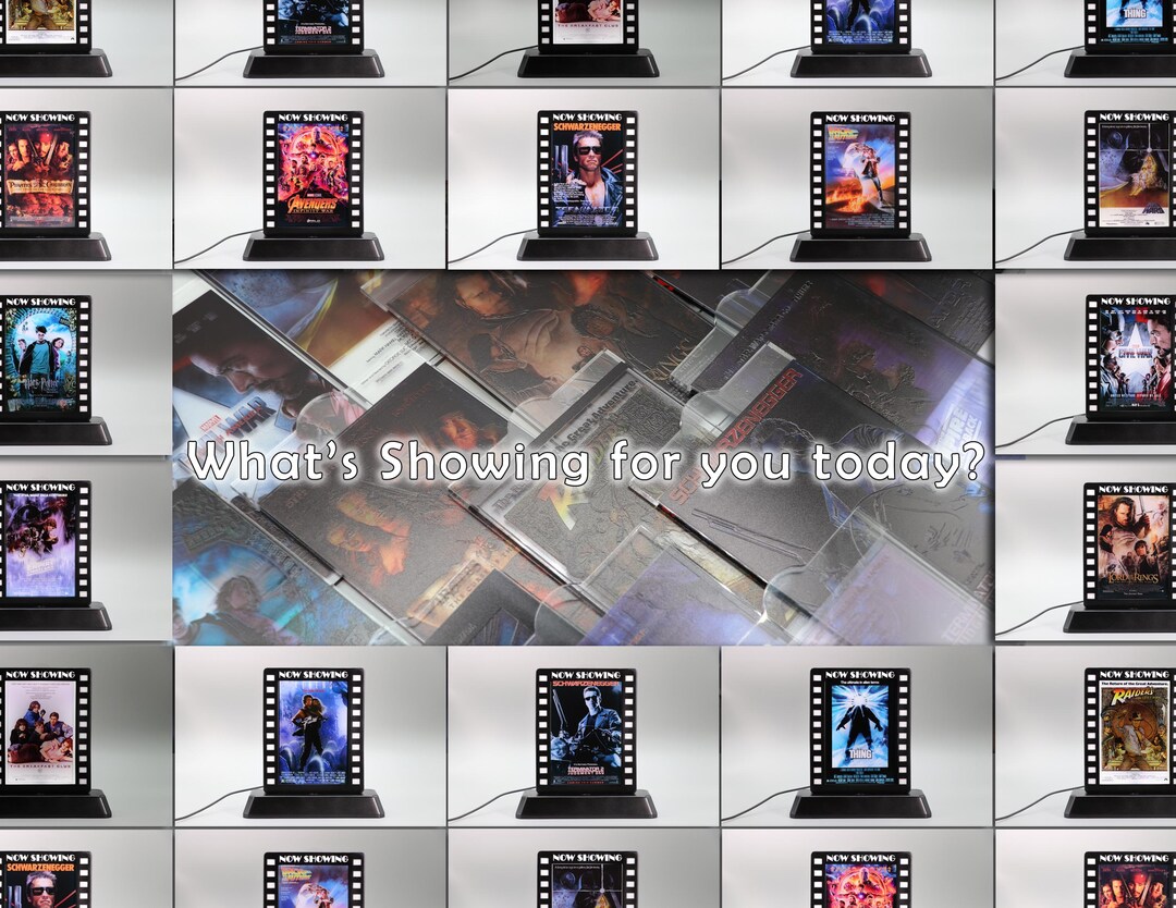 Mini Movie Poster Plates - Etsy