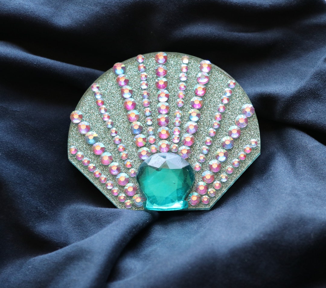 Ariel Mermaid Inspired Park Accurate Shell Brooch Pin Clip - Etsy