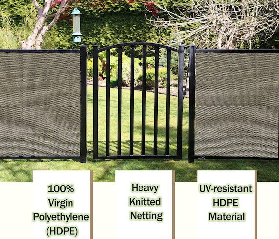 Custom Sized Gate Privacy Screen Privacy Barrier for Gate - Etsy