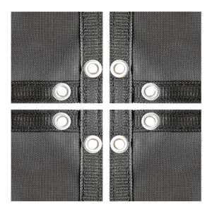 2FT, 3FT Tall Custom 100% Blockage PVC Coated Luxury Privacy Screen ...