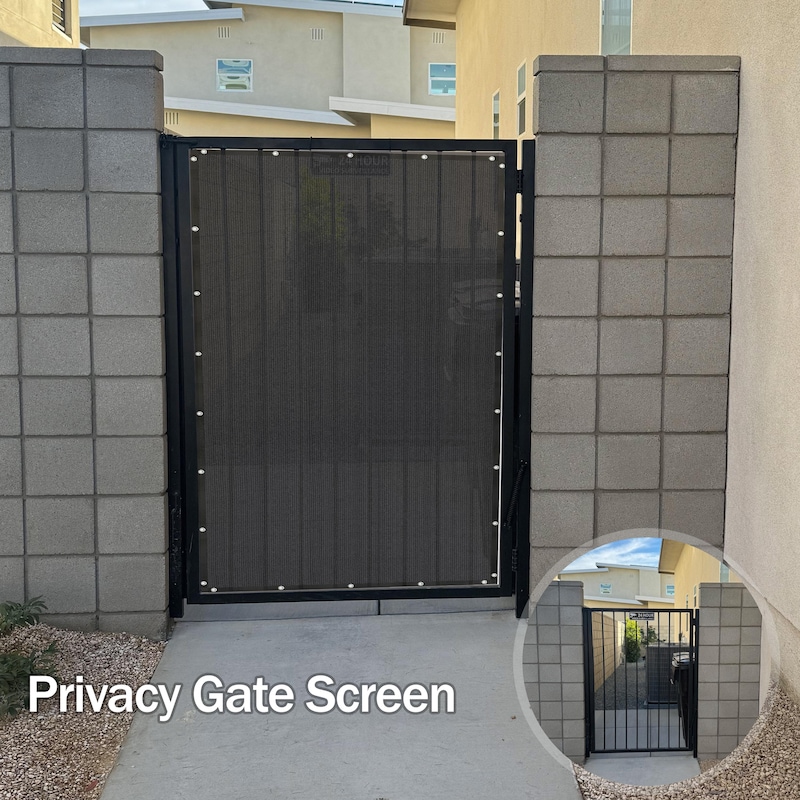 Metal Screen Garden Gate - Etsy