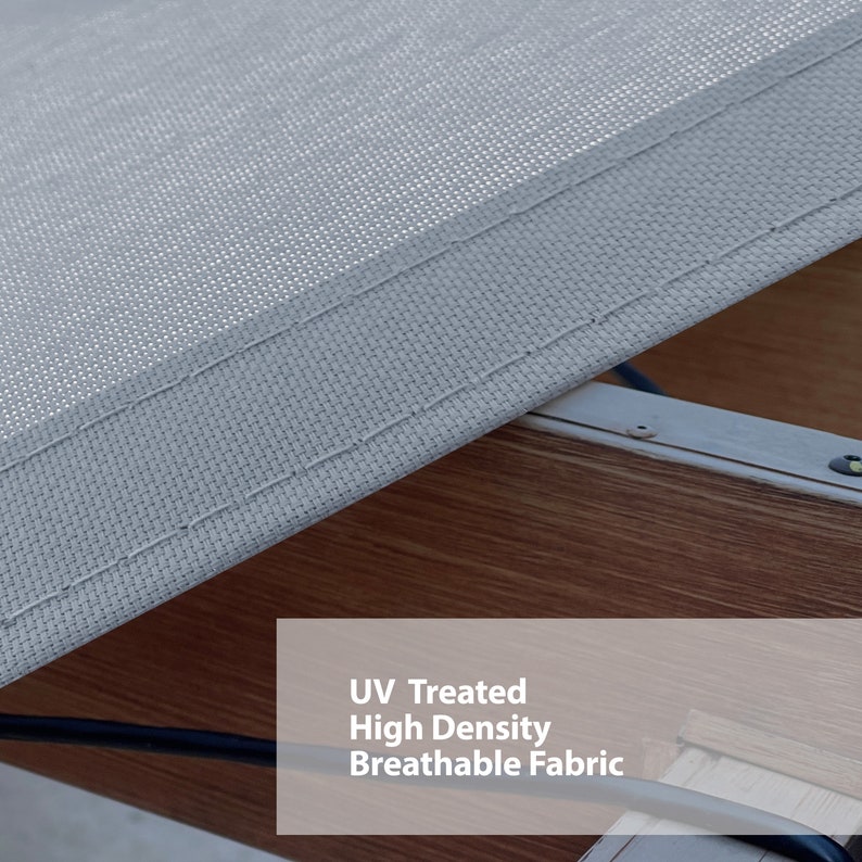 Custom Sized Heavy Duty Shade Sail ,straight Edge Sun Shade Cover in ...