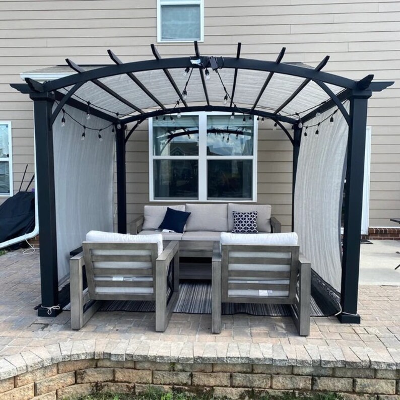 Custom Sized Permeable Canopy Sun Shade Cover Replacement With - Etsy