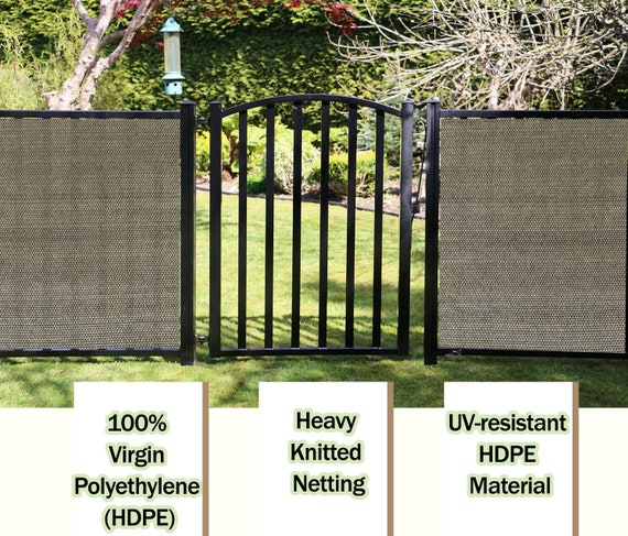Custom Sized Gate Privacy Screen Panel-shade & Privacy Barrier - Etsy