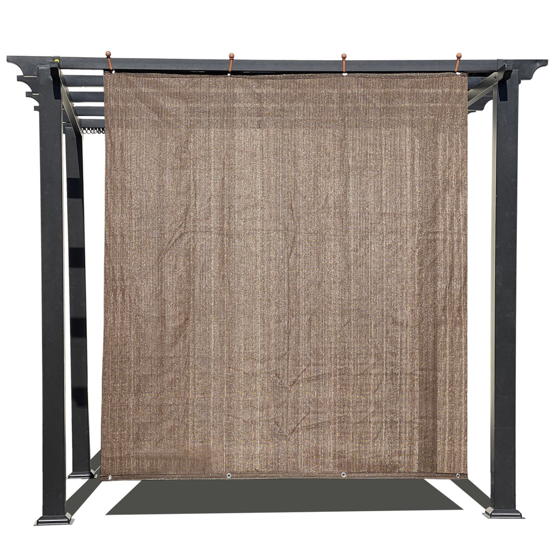 Custom Sized 2 Sided Hems & Grommets Sun Shade Privacy Panel for Patio ...