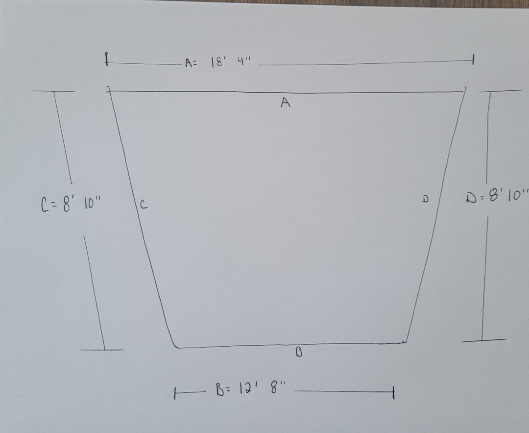 Custom HDPE Straight Edge Trapezoid Sun Shade Sail Banha Beige With ...
