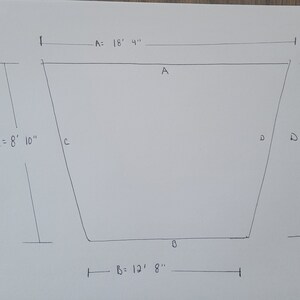 Custom HDPE Straight Edge Trapezoid Sun Shade Sail - Banha Beige- With ...