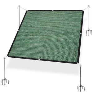 Custom Sized 75% Sun Block Garden Netting Mesh UV Block Plant Shade ...