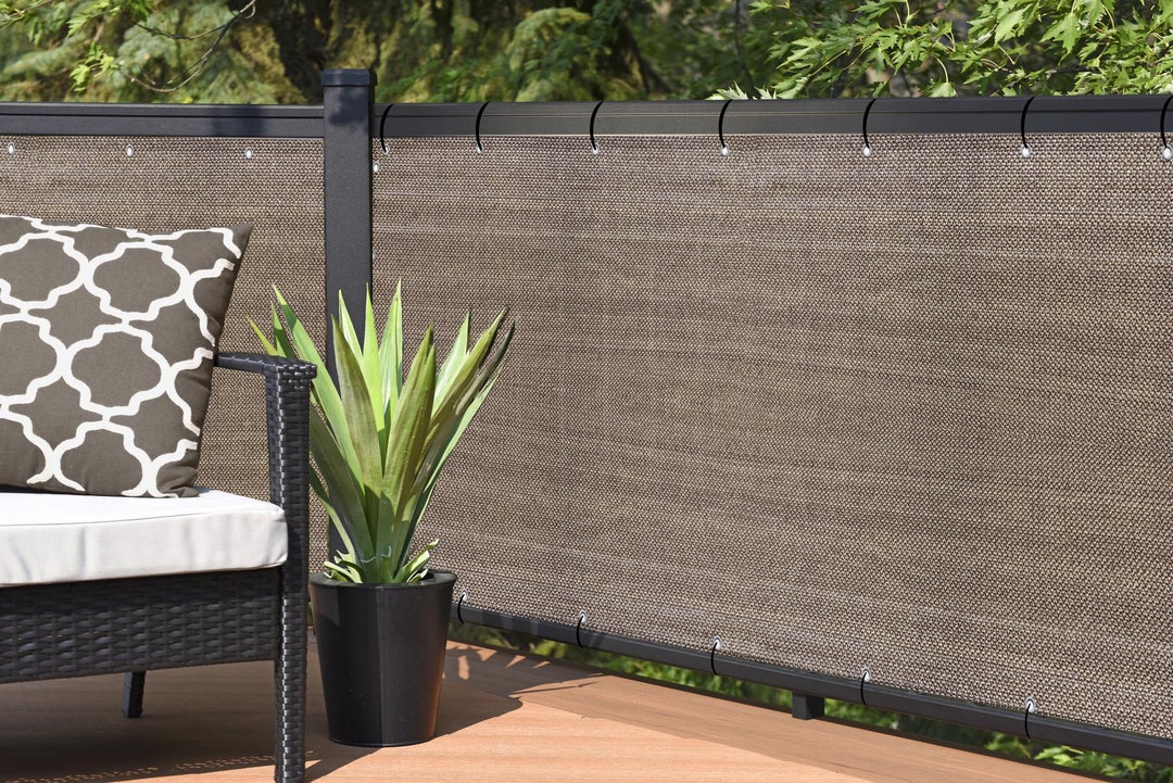 Custom Elegant Privacy Screen for Backyard Deck, Patio, Balcony, Fence ...