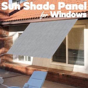 8FT OR 10FT Width Custom Sized Sun Shade Privacy Panel for Patio ...