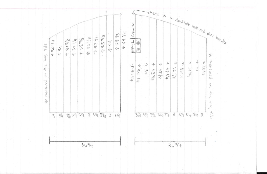 Custom Sized Arched Gate Privacy Screen Panel-shade & Privacy mocha ...