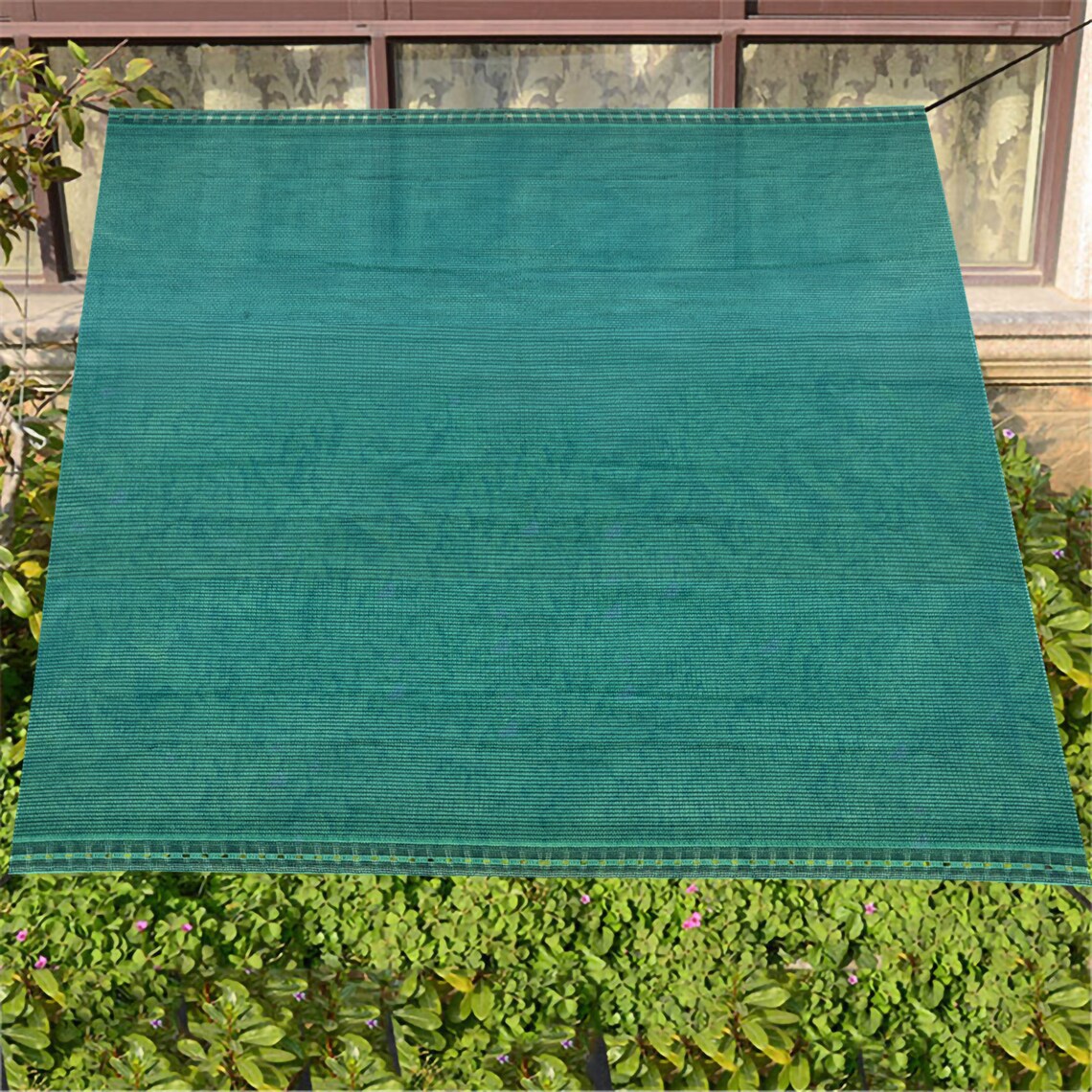 Custom 65% Sun Block Shade Cloth: Green HDPE for Garden, Patio - Etsy