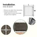 Custom Sized Gate Privacy Screen Panel-shade & Privacy Barrier for Gate ...