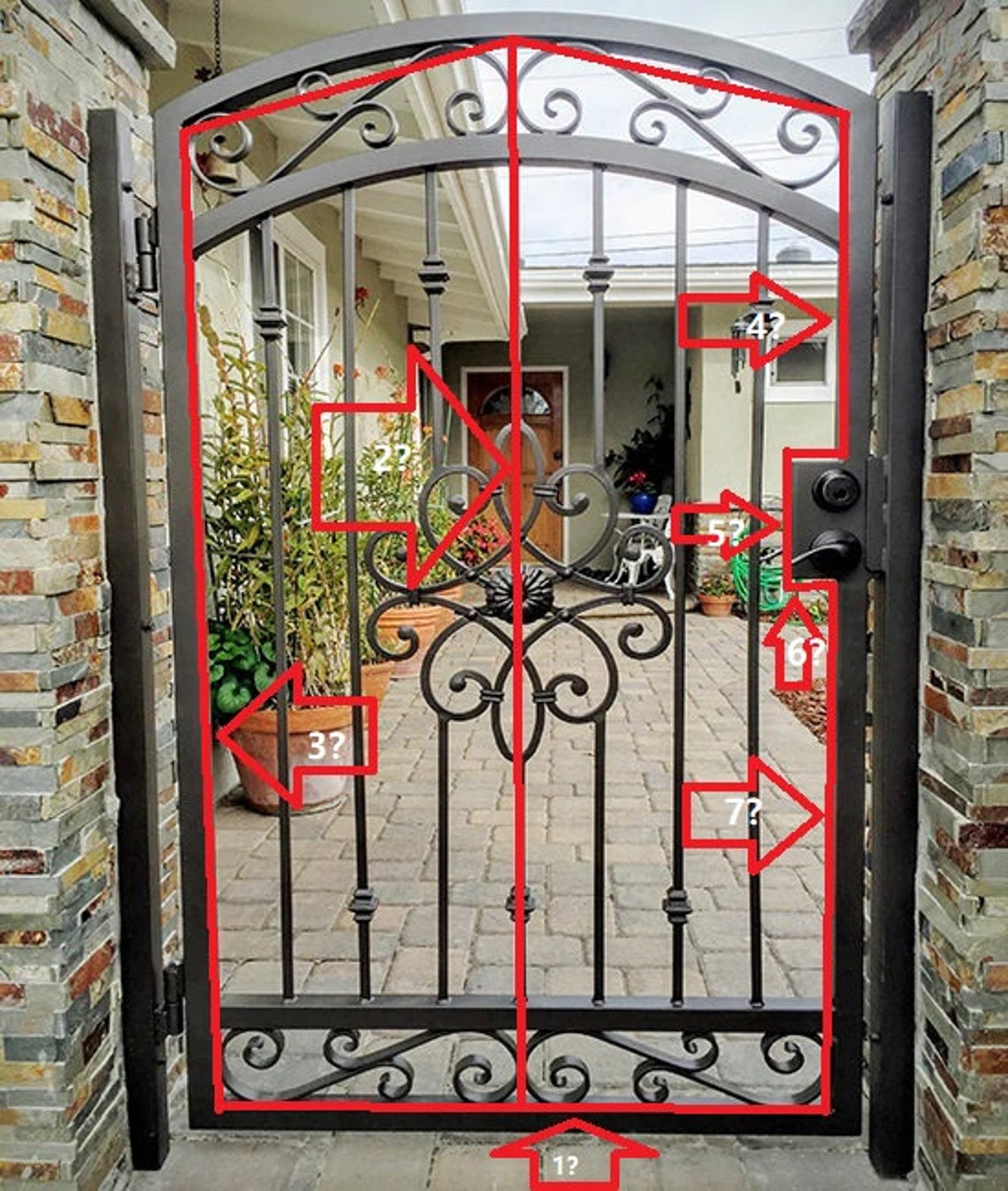 Custom Gate Privacy Screen Panel-shade & Privacy Barrier for - Etsy