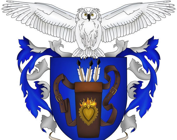 Ferguson Family Crest - Digital Download - Ferguson Coat of Arms JPG ...