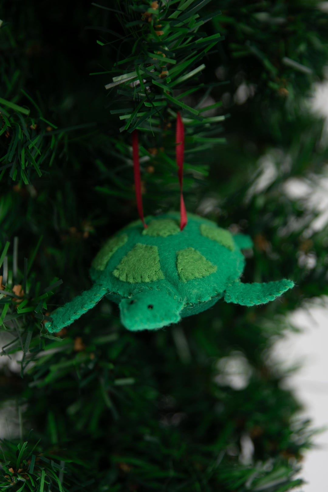 Handmade Felt Turtle Christmas Ornament - Etsy