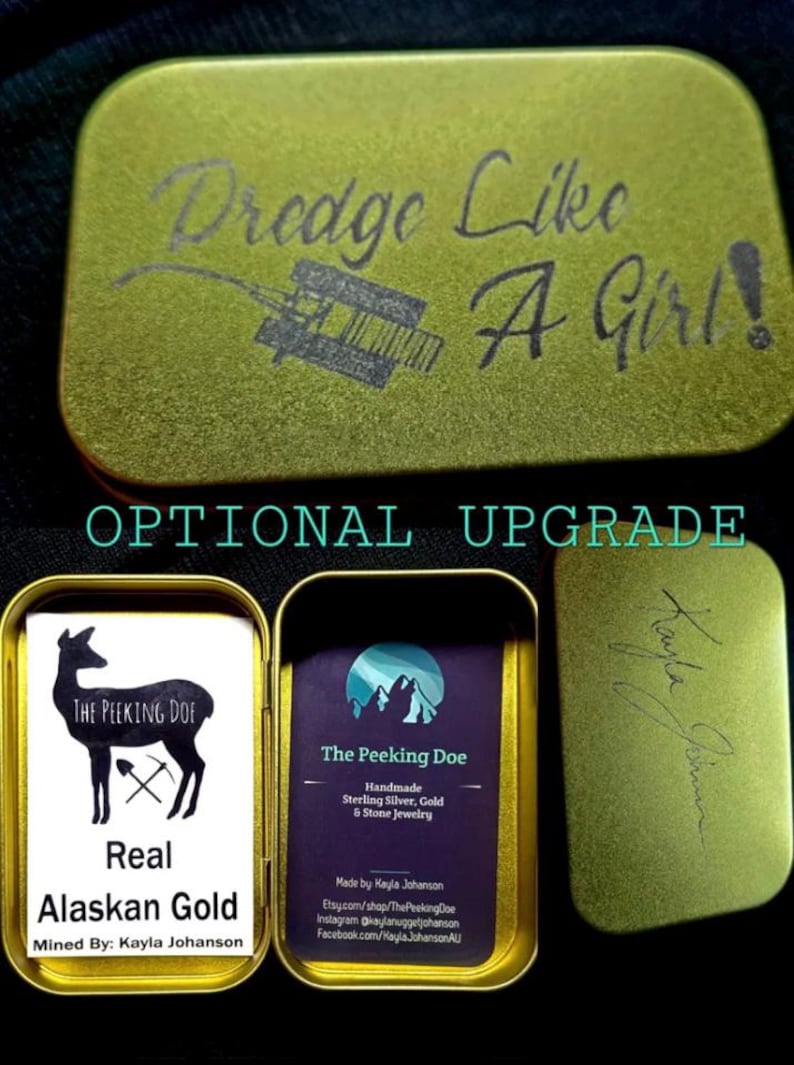 Alaskan Gold Nugget, Spiny Oyster Shell & Sterling Silver Tree of Life ...