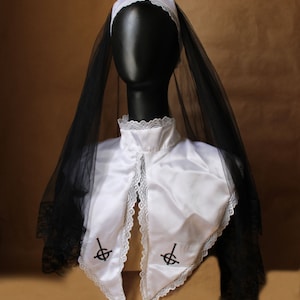 Nun's Costume Cosplay Horror Movie Valak Nun Costume Valak Costume ...