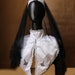 Nun's Costume Cosplay Horror Movie Valak Nun Costume Valak Costume ...