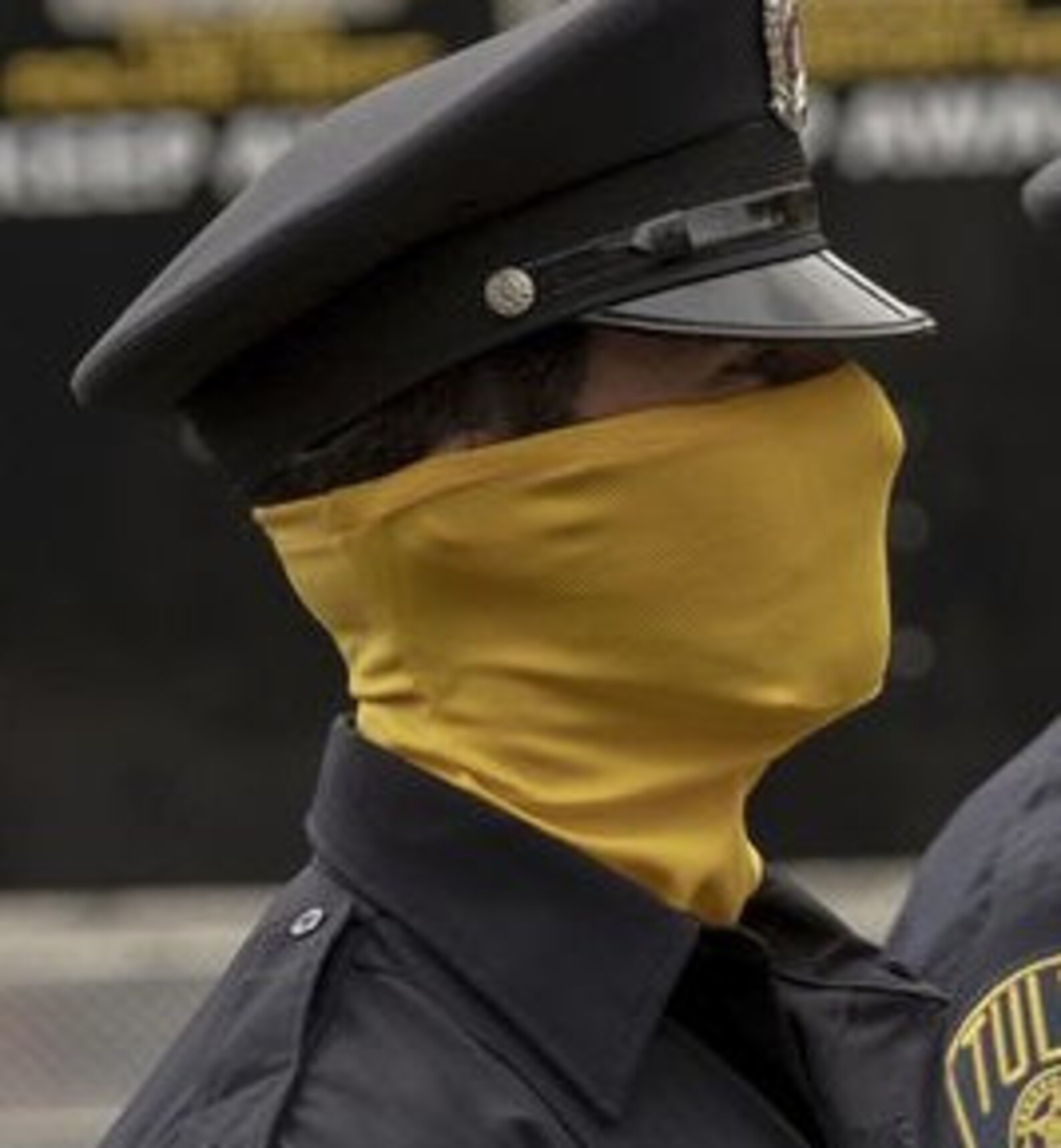 Watchmen Yellow Face Mask Half Face Mask Cover Watchmen Cops - Etsy