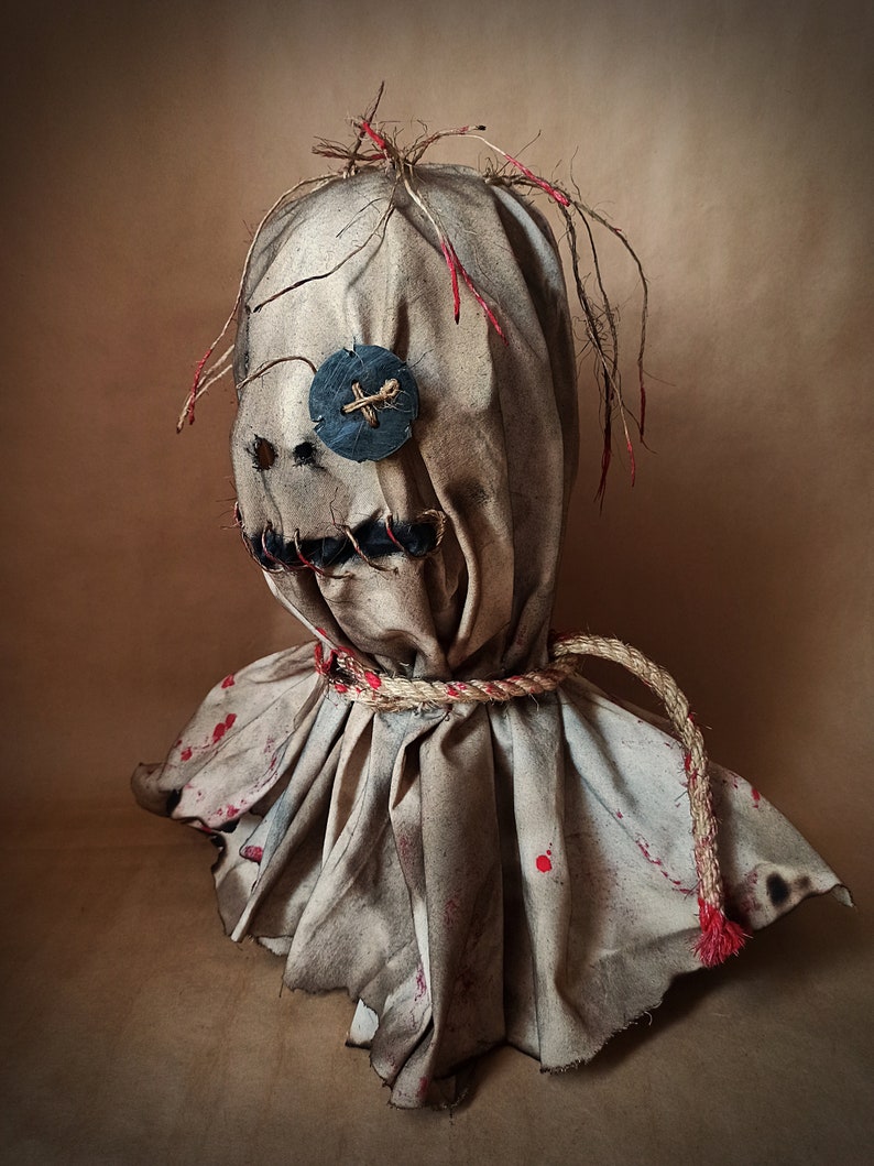 Creepy lonely man Mask | Etsy