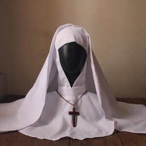 White Nun's Costume Horror Movie Valak Nun Costume Valak Costume ...