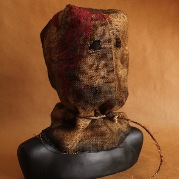 Burlap Sack Mask - Etsy