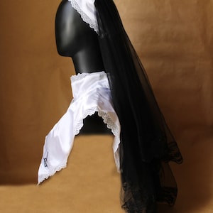 Nun's Costume Cosplay Horror Movie Valak Nun Costume Valak Costume ...