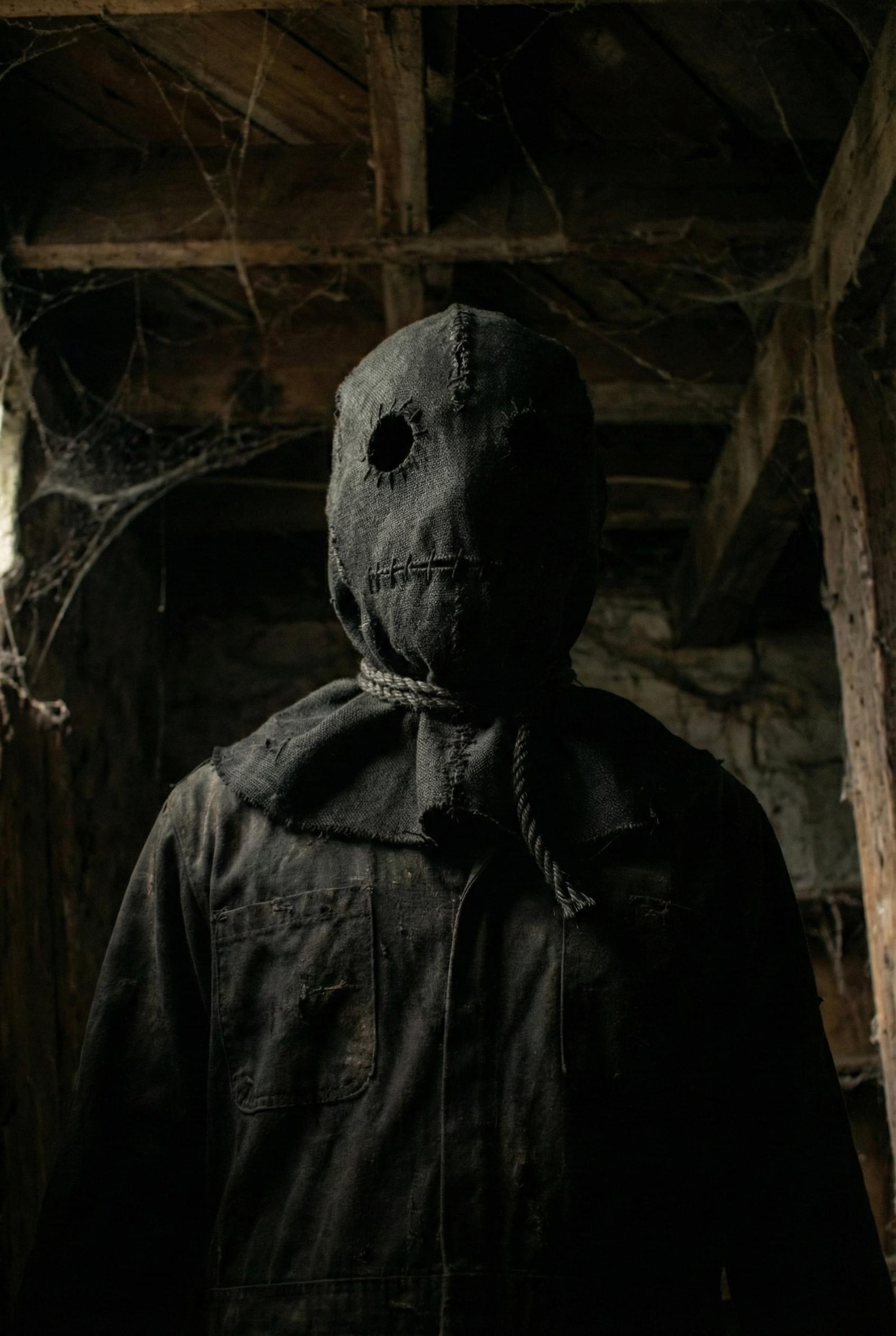 Fuel Sack Mask Gritty Texture Horror Hood Distressed Burlap - Etsy